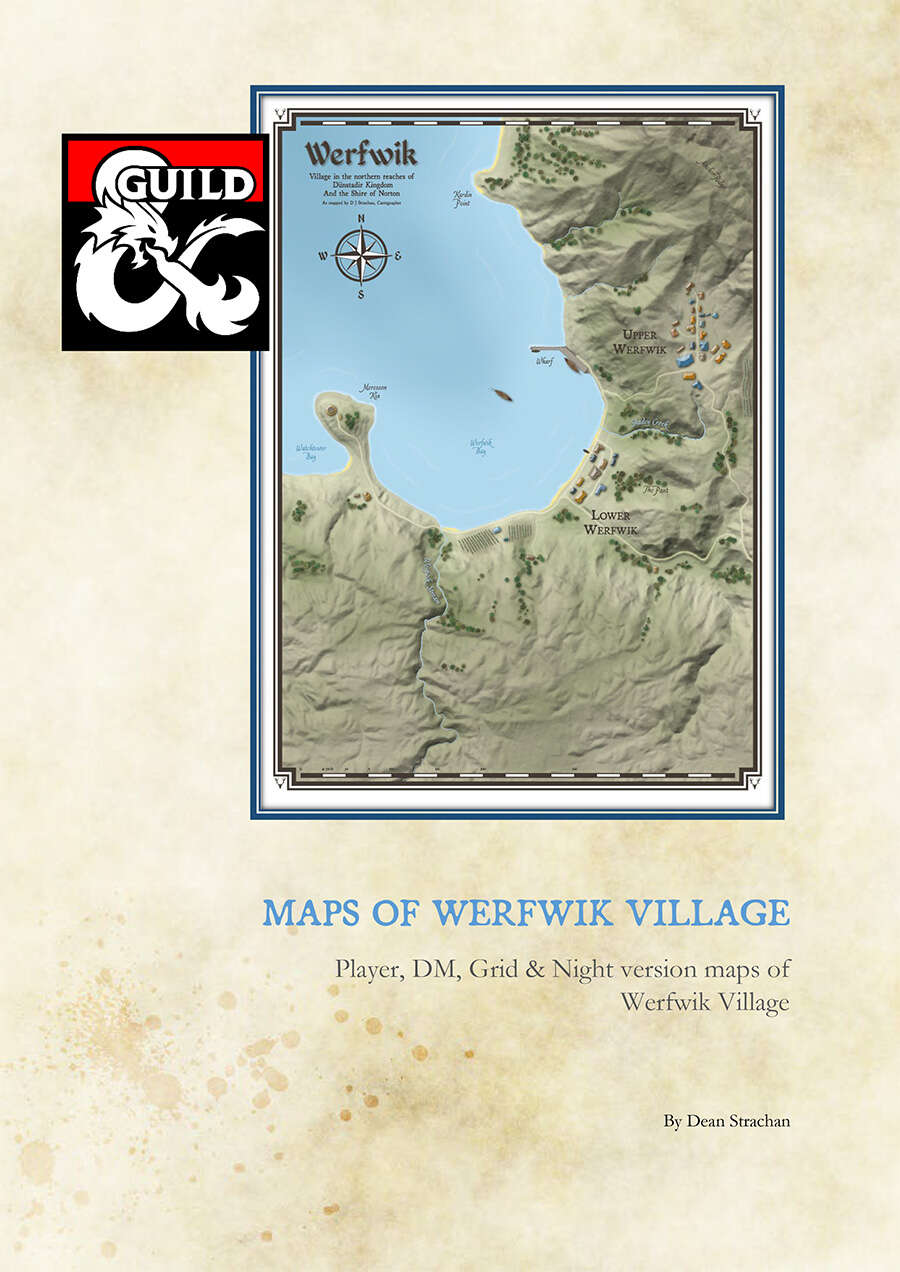 Werfwik Village Maps - Dungeon Masters Guild | DriveThruRPG