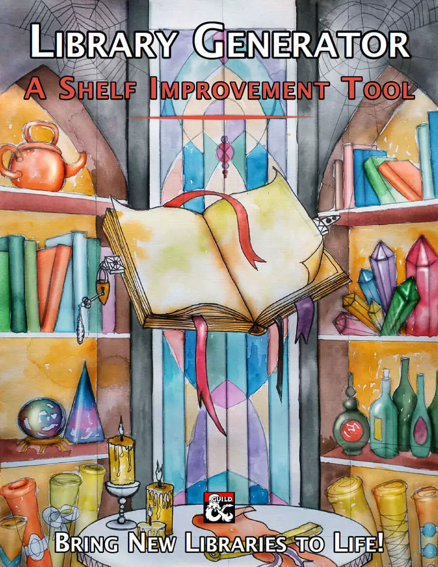 Candlekeep Library Generator - Dungeon Masters Guild | DriveThruRPG