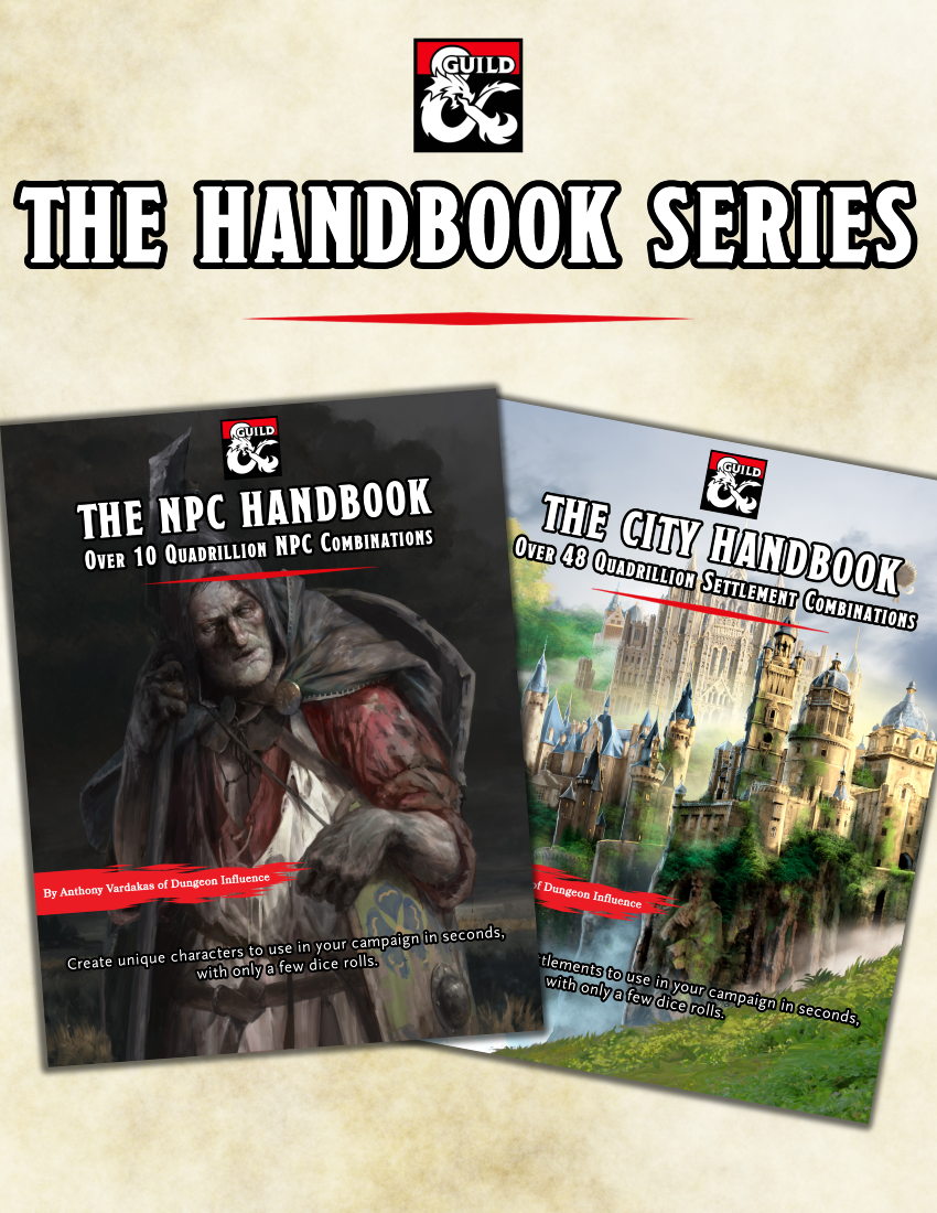 The Handbook Series [BUNDLE] - Dungeon Masters Guild | DriveThruRPG