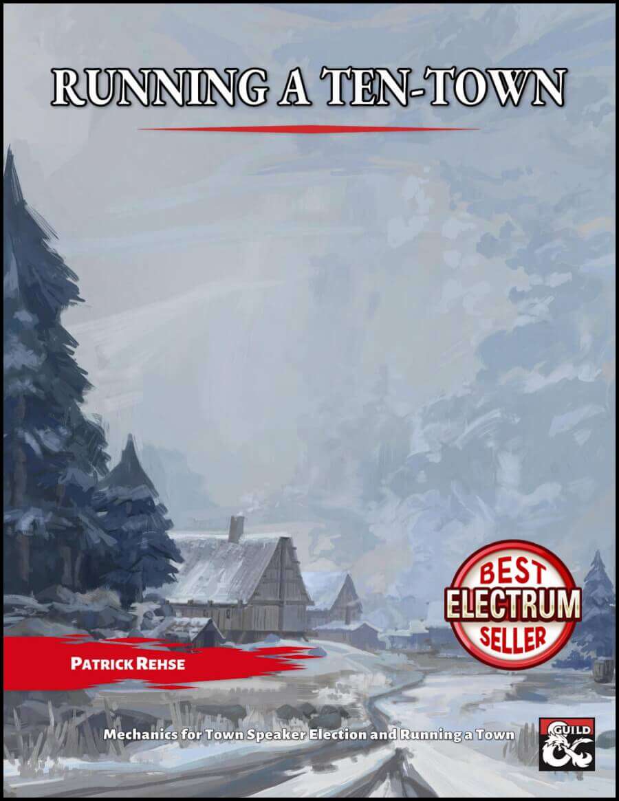 Running A Ten-Town - Dungeon Masters Guild | DriveThruRPG