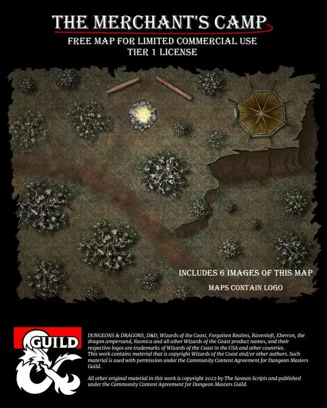 The Merchant's Camp - Tier 1 - Dungeon Masters Guild | DriveThruRPG
