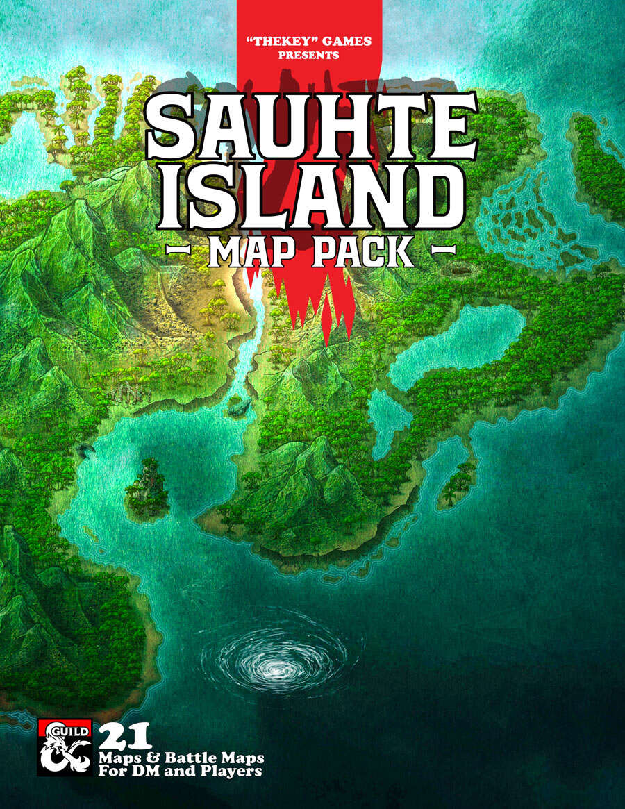 Sauhte Island Map Pack - Dungeon Masters Guild | DriveThruRPG