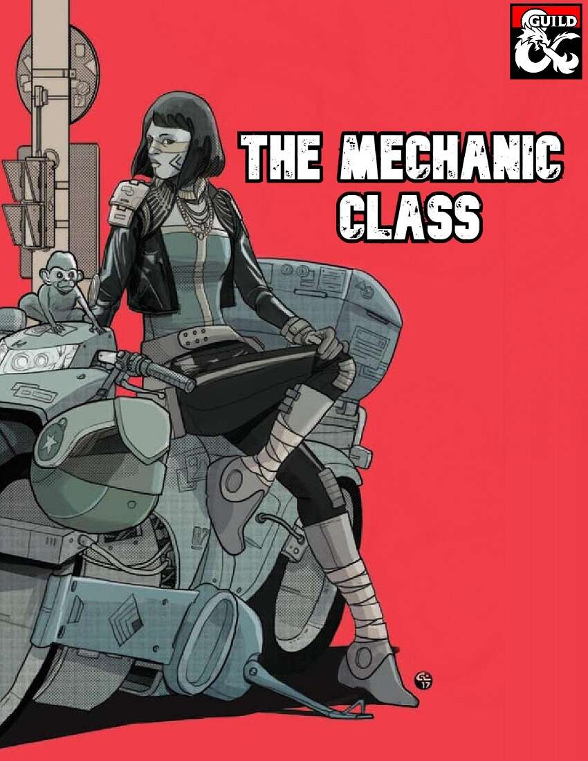 The Mechanic - A 5E Class - Dungeon Masters Guild | DriveThruRPG