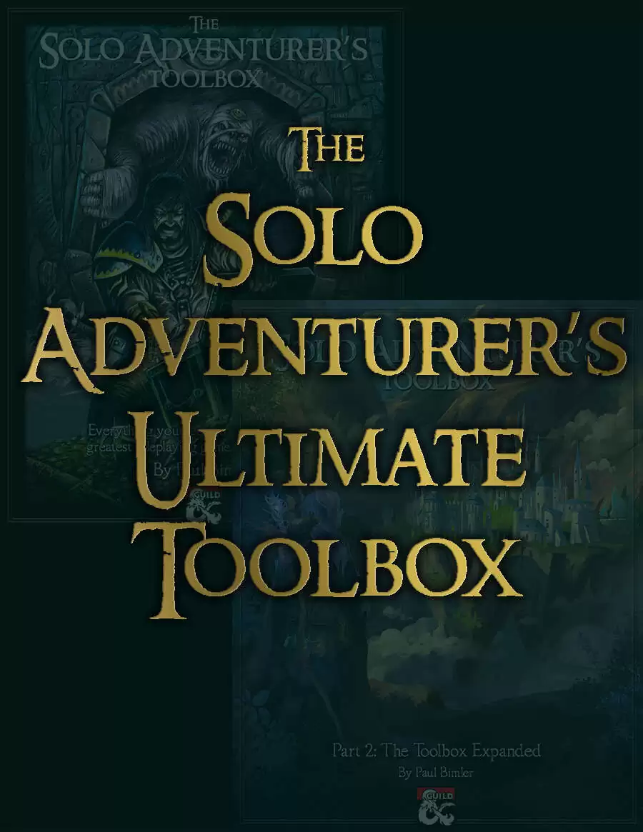 The Solo Adventurer's Ultimate Toolbox (pdf only!) [BUNDLE] - Dungeon Masters Guild | DriveThruRPG