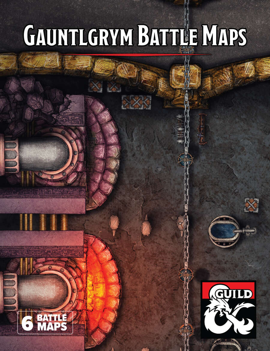 Out of the Abyss Map Pack: CH 8 Audience in Gauntlgrym - Dungeon Masters Guild | DriveThruRPG