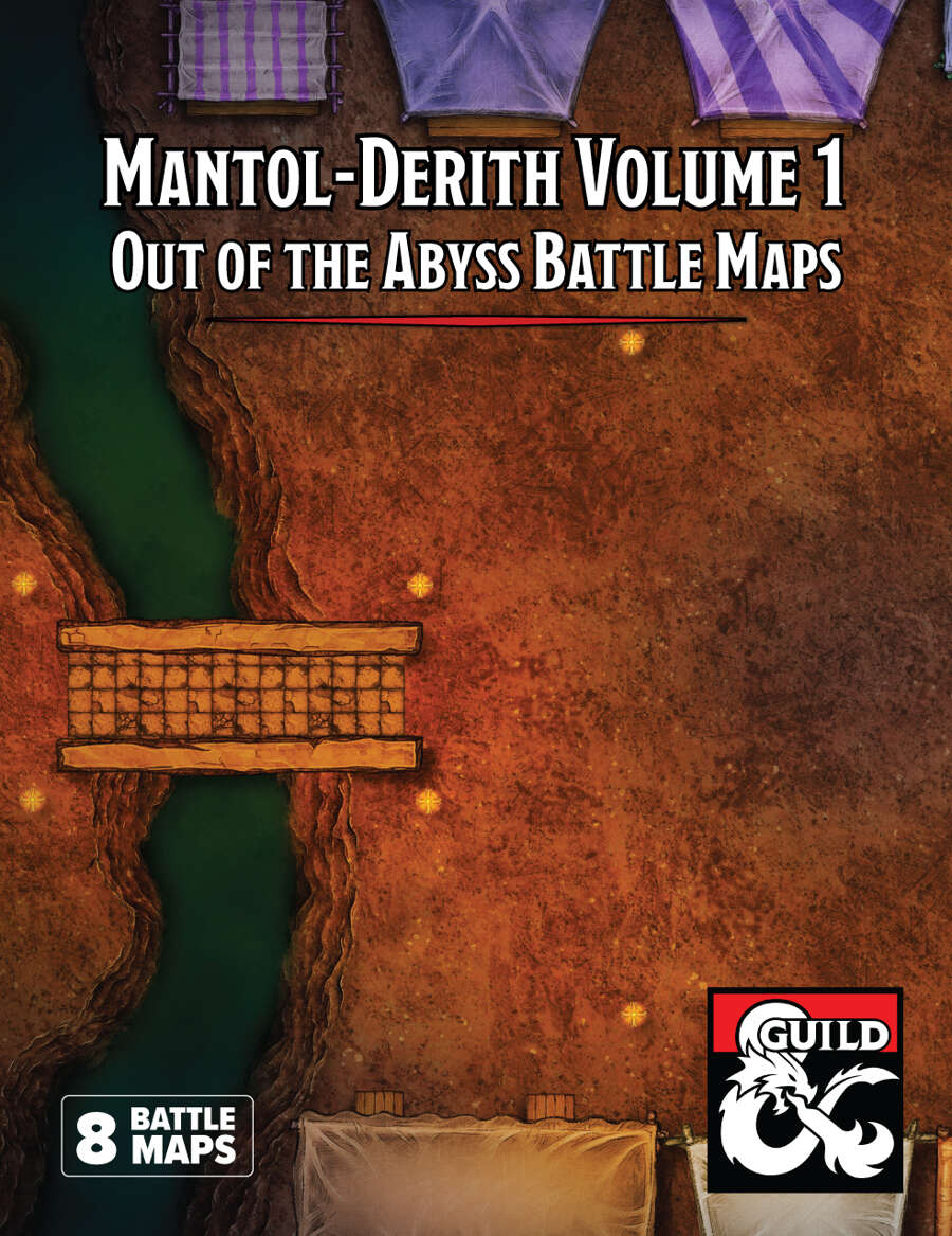Mantol-Derith Battle Maps Volume 1 for CH 9 Out of the Abyss - Dungeon ...