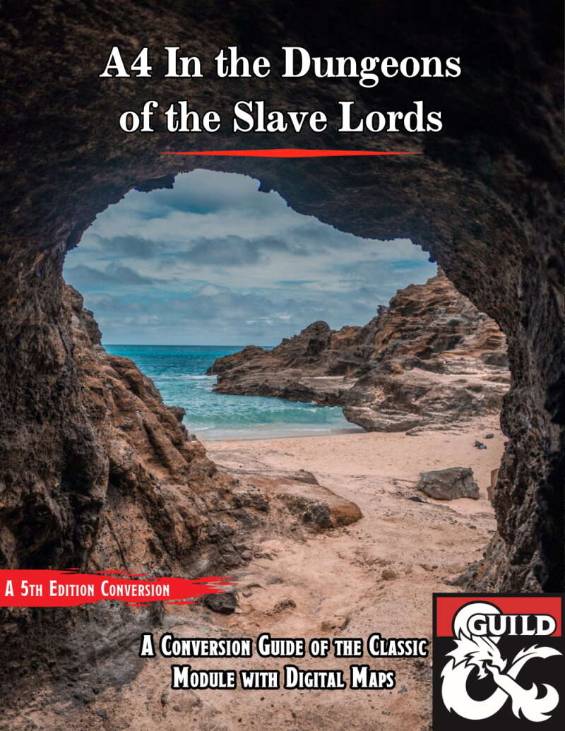 A4 In the Dungeons of the Slave Lords - 5e Conversion with Maps ...