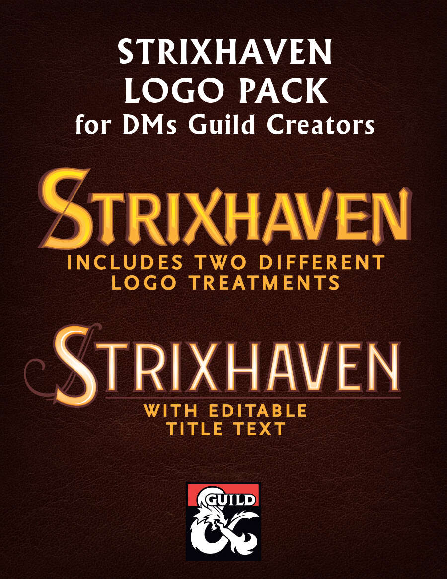 Strixhaven logo pack - Dungeon Masters Guild | DriveThruRPG