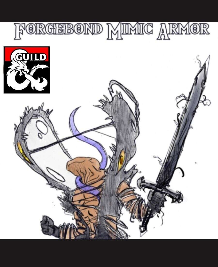 Forgebond Mimic Armor - Dungeon Masters Guild | DriveThruRPG