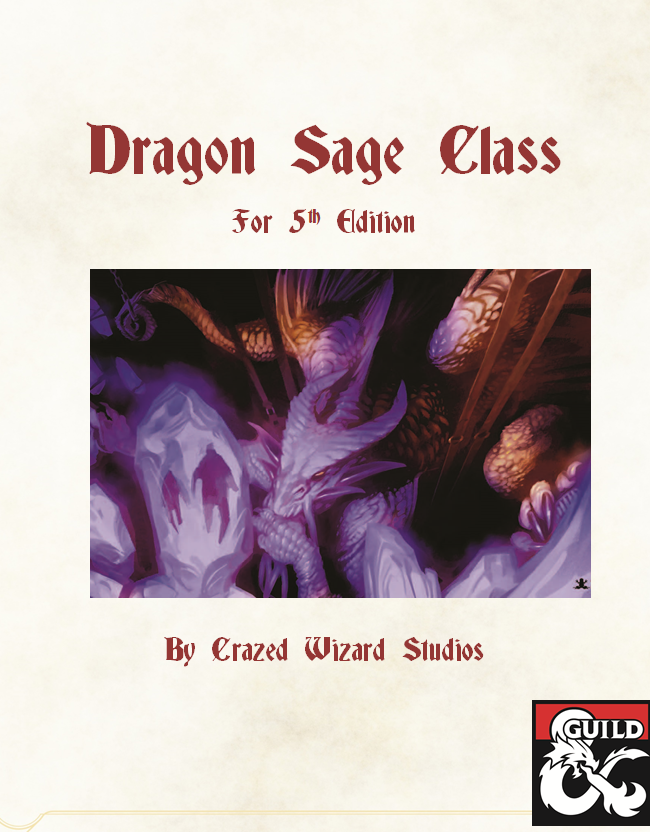 Dragon Sage Class - Dungeon Masters Guild | DriveThruRPG