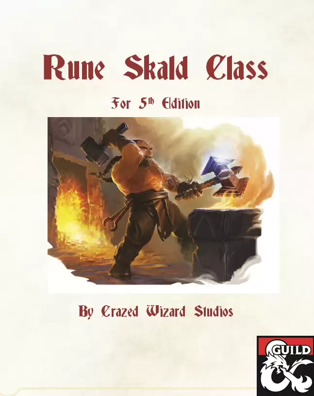 Rune Skald Class - Dungeon Masters Guild | DriveThruRPG