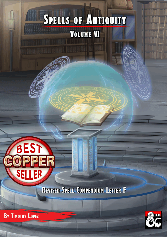 Spells of Antiquity Volume 6 - Dungeon Masters Guild | DriveThruRPG