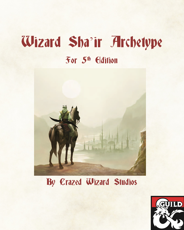 Sha'ir (Wizard) Archetype - Dungeon Masters Guild | DriveThruRPG
