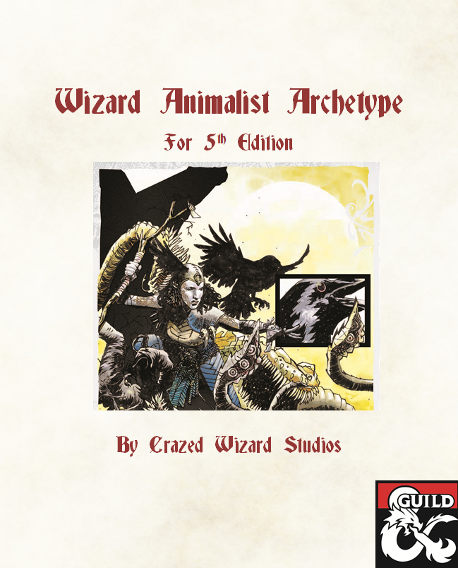 Animalist (Wizard) Archetype - Dungeon Masters Guild | DriveThruRPG