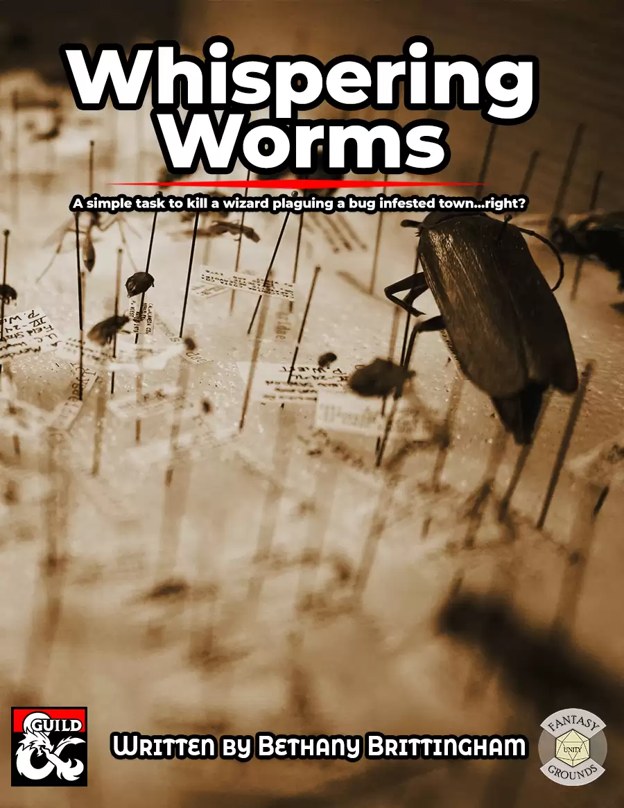Whispering Worms-A Bug Themed One Shot - Dungeon Masters Guild ...