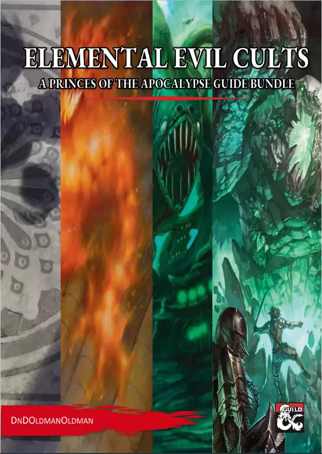 Elemental Cults of Water, Earth, Fire, and Air [BUNDLE] - Dungeon ...