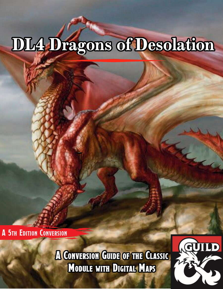DL4 Dragons of Desolation - 5e Conversion with Maps - Dungeon Masters ...