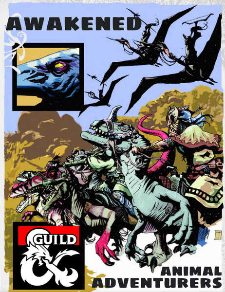 Awakened Animal Adventurers - Dungeon Masters Guild | DriveThruRPG