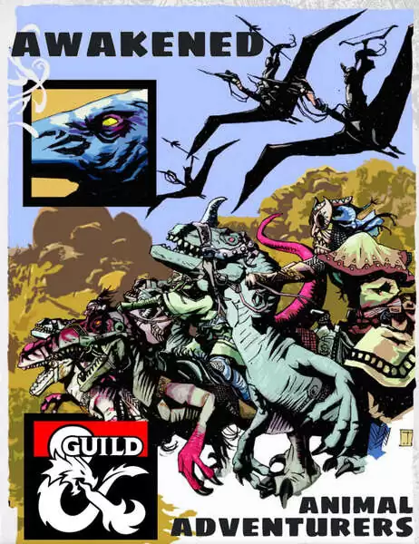 Awakened Animal Adventurers - Dungeon Masters Guild | DriveThruRPG