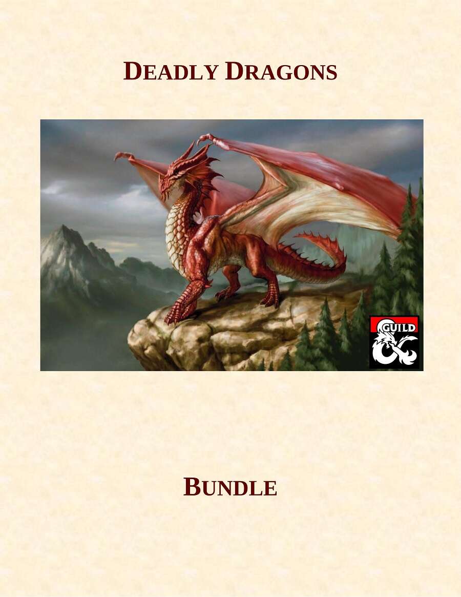 Deadly Dragons [BUNDLE] - Dungeon Masters Guild | DriveThruRPG
