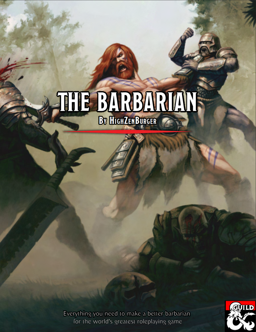 The Barbarian - Dungeon Masters Guild | DriveThruRPG