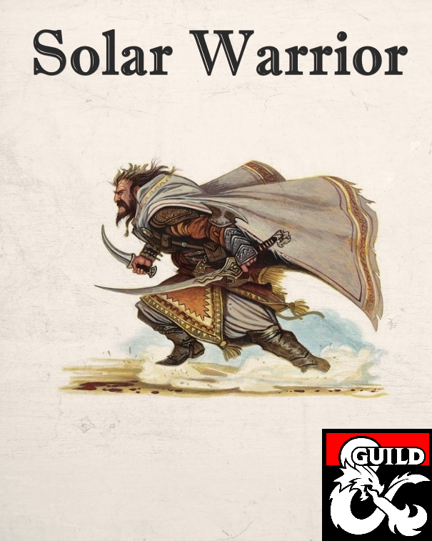 Solar Warrior - A Fighter Archetype - Dungeon Masters Guild | DriveThruRPG