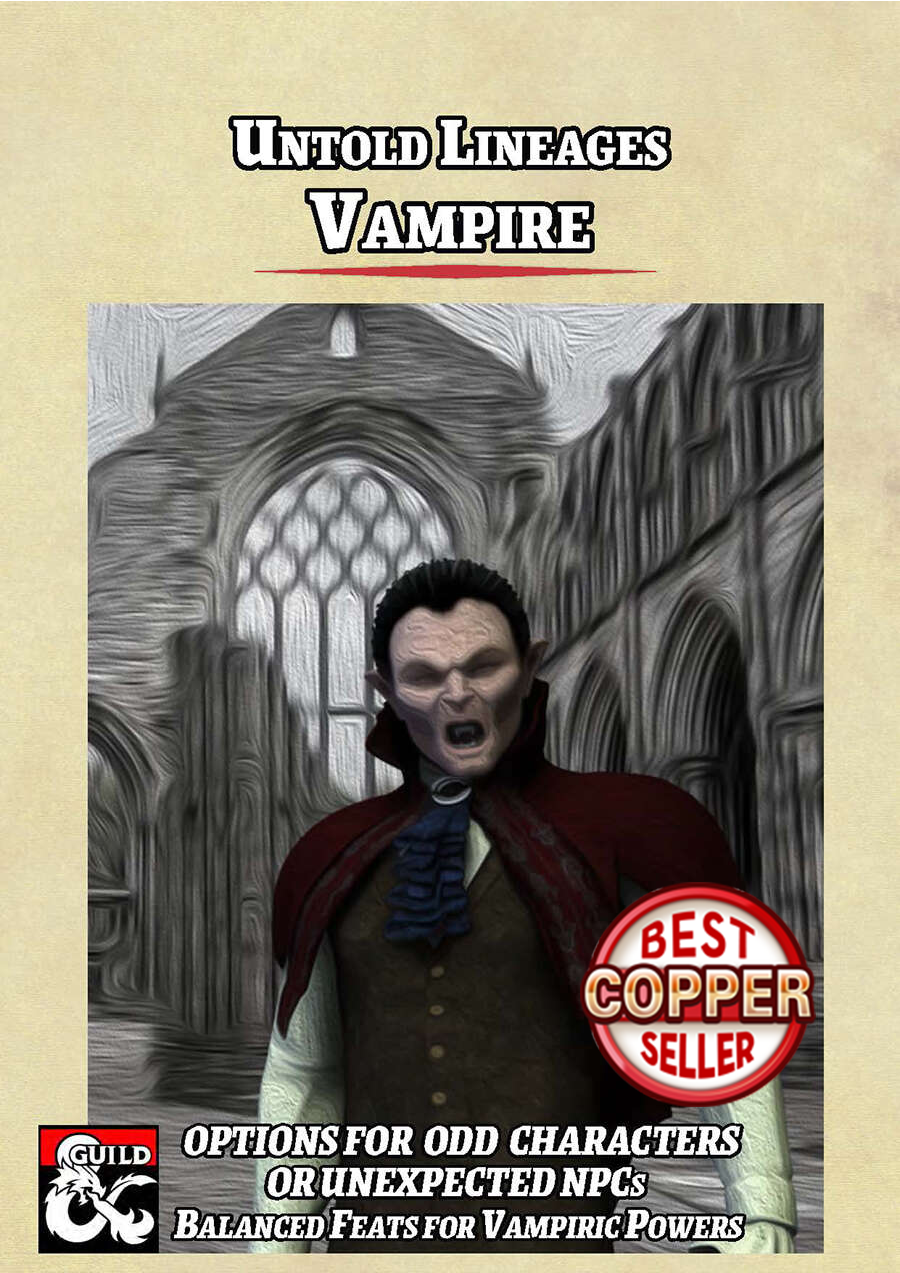 Untold Lineages - Vampire - Dungeon Masters Guild | DriveThruRPG