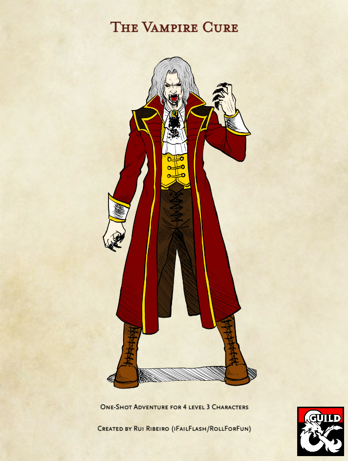 The Vampire Cure - Dungeon Masters Guild | DriveThruRPG