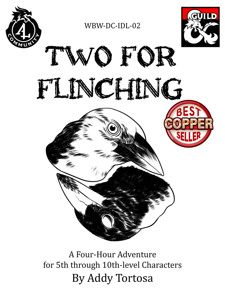 WBW-DC-IDL-02 Two For Flinching - Dungeon Masters Guild | DriveThruRPG