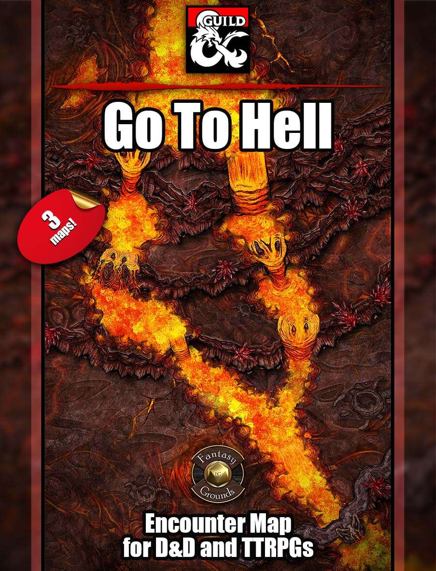 Go to Hell battle maps w/Fantasy Grounds support - Dungeon Masters ...