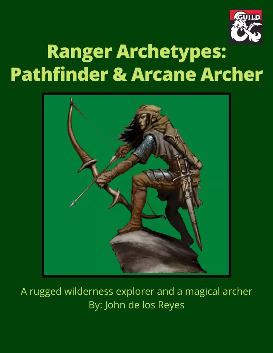 Ranger Archetypes: Pathfinder and Arcane Archer - Dungeon Masters Guild ...