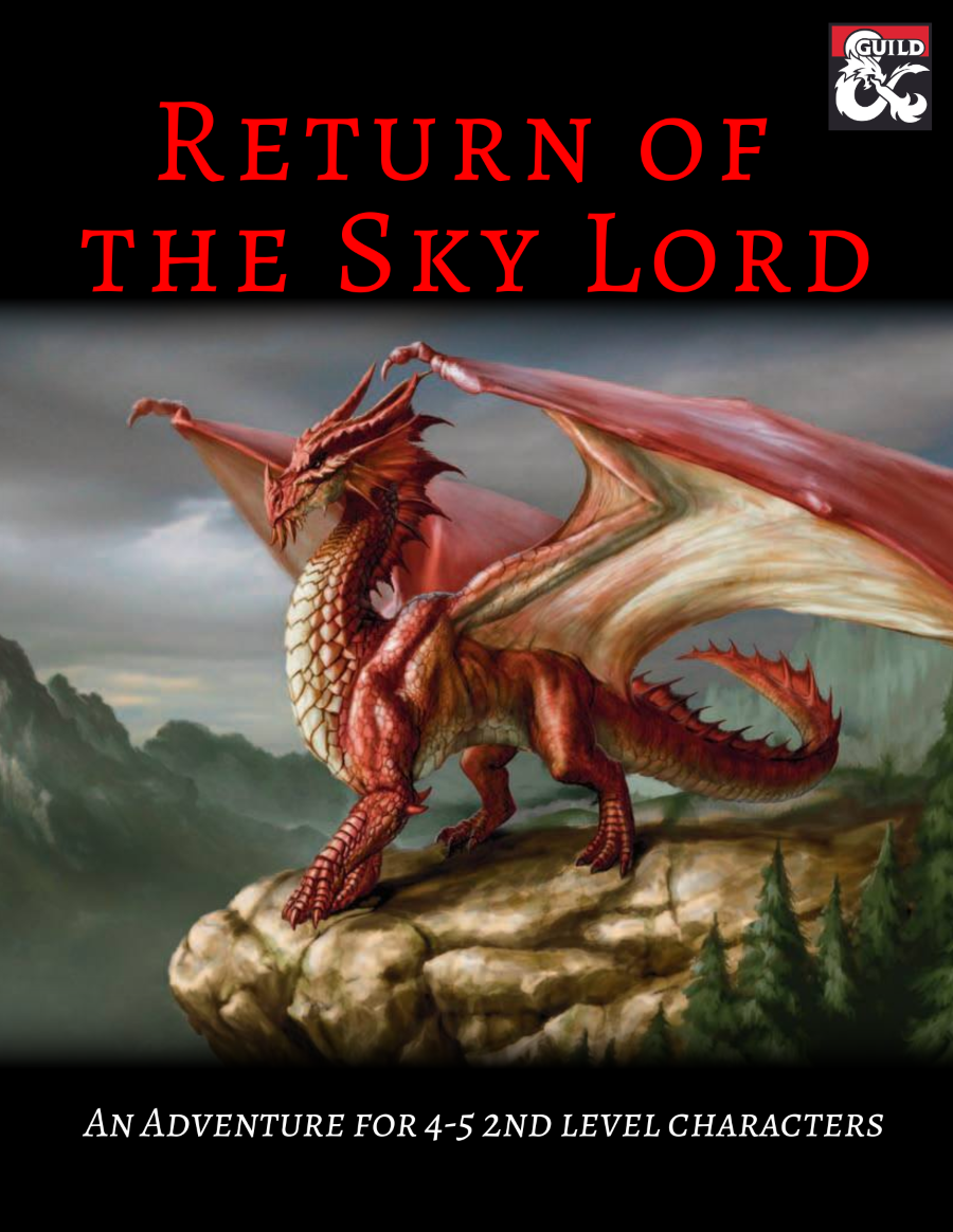 Return of the Sky Lord - Dungeon Masters Guild | DriveThruRPG