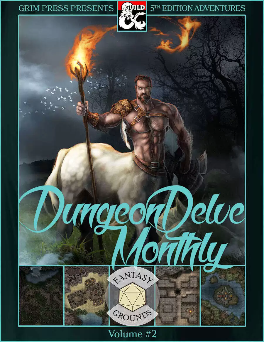 Dungeon Delve Monthly #1.02 (Fantasy Grounds) - Dungeon Masters Guild | DriveThruRPG