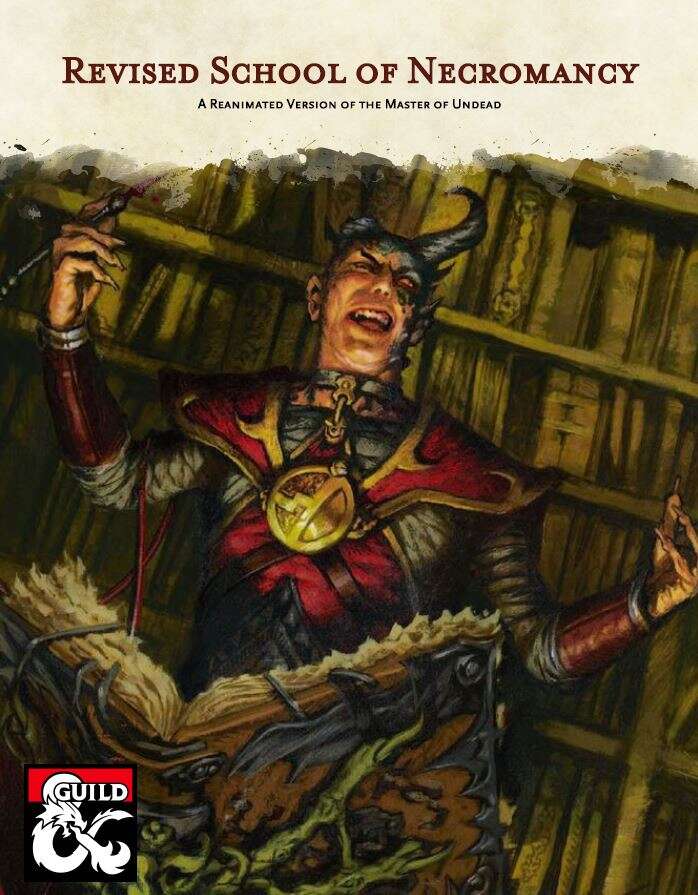 Revised School of Necromancy - Dungeon Masters Guild | DriveThruRPG