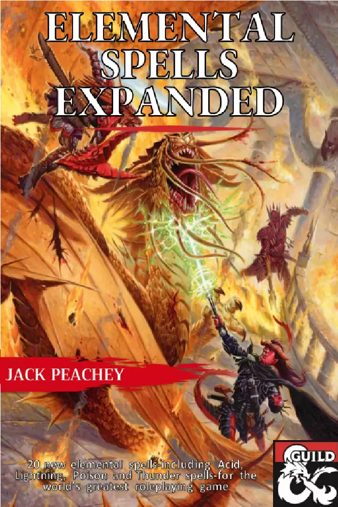 Elemental Spells Expanded - Dungeon Masters Guild | DriveThruRPG