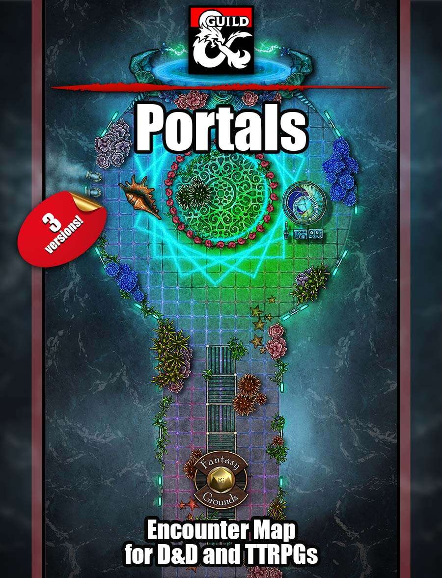 Portals battle maps with Fantasy Grounds - Dungeon Masters Guild ...