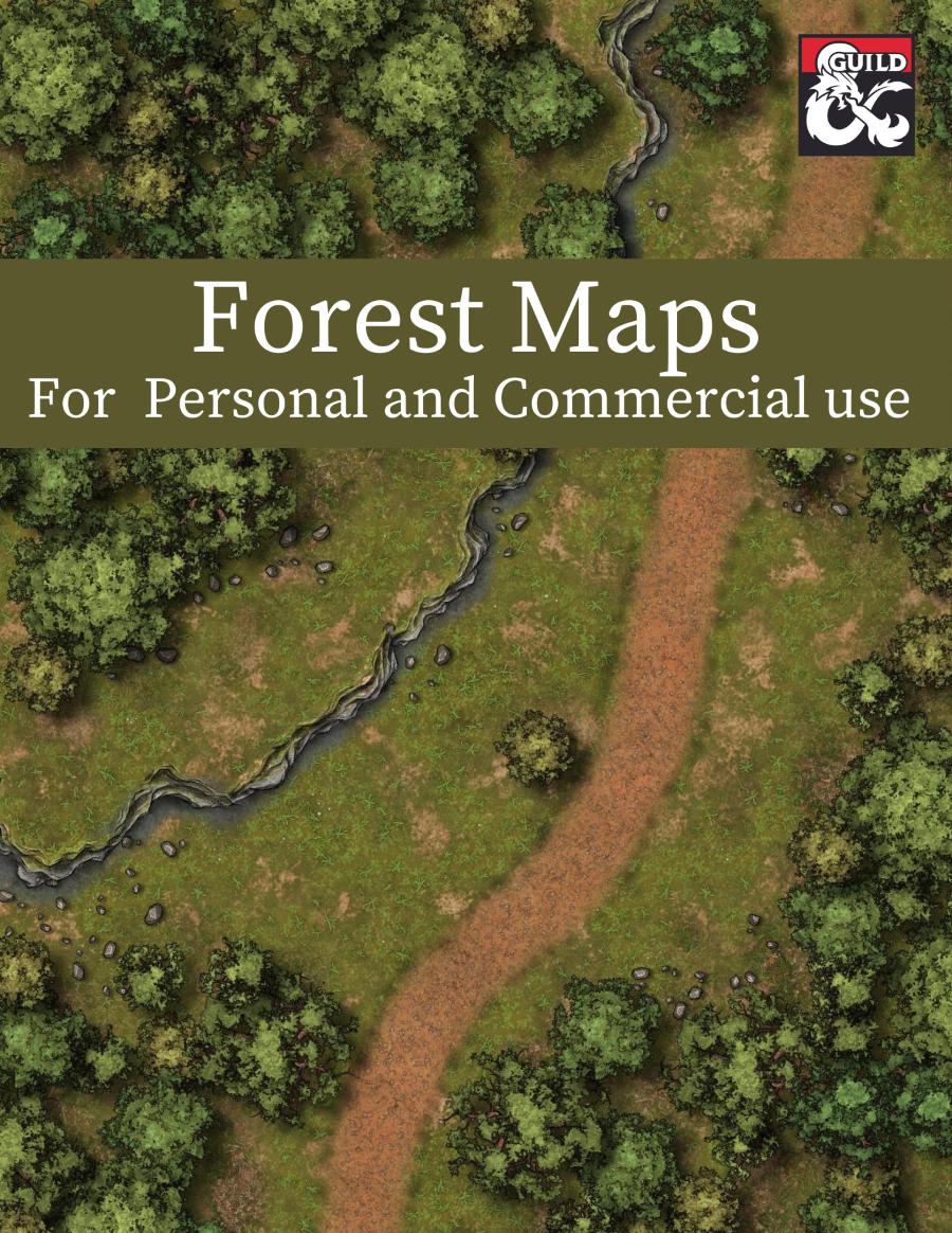 Forest Battlemaps - Dungeon Masters Guild | DriveThruRPG