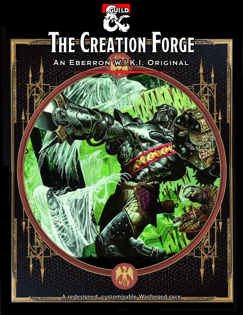 The Creation Forge - A redesigned, customisable Warforged race ...