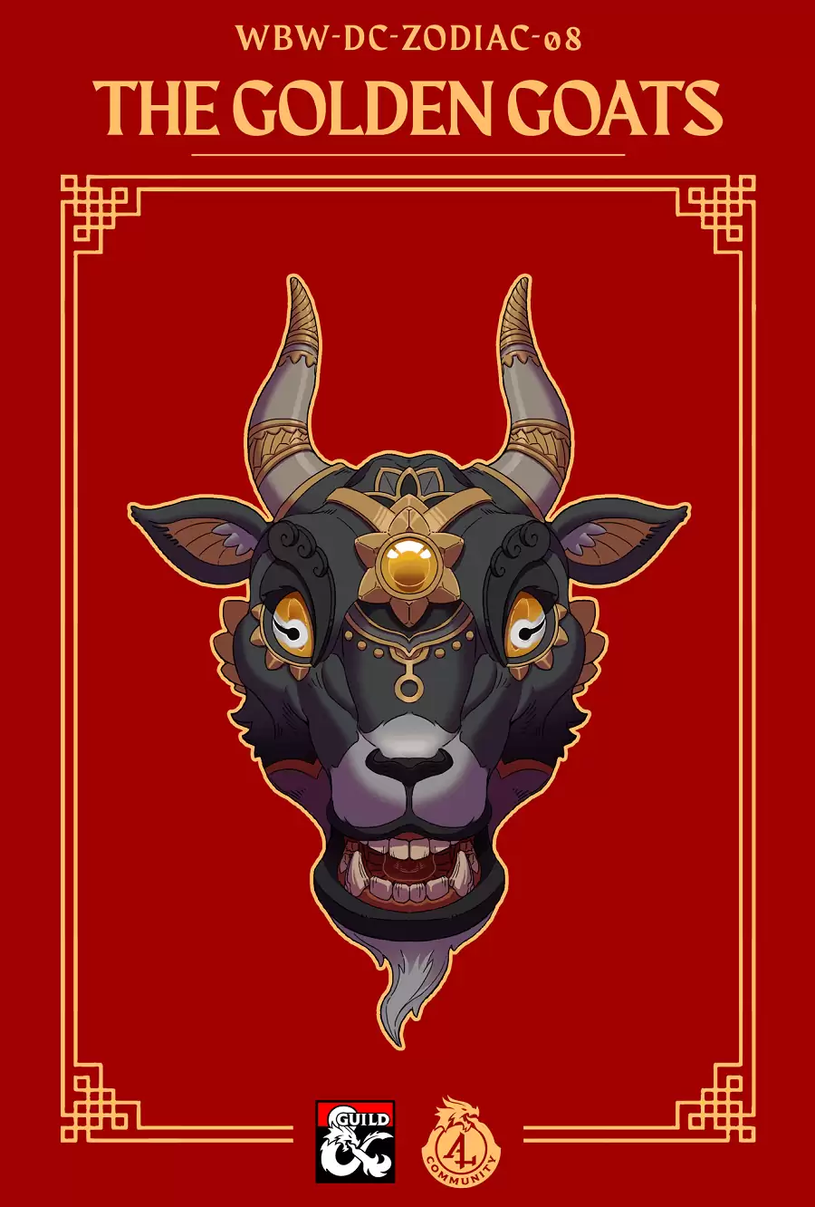 WBW-DC-ZODIAC-08 The Golden Goats - Dungeon Masters Guild | DriveThruRPG