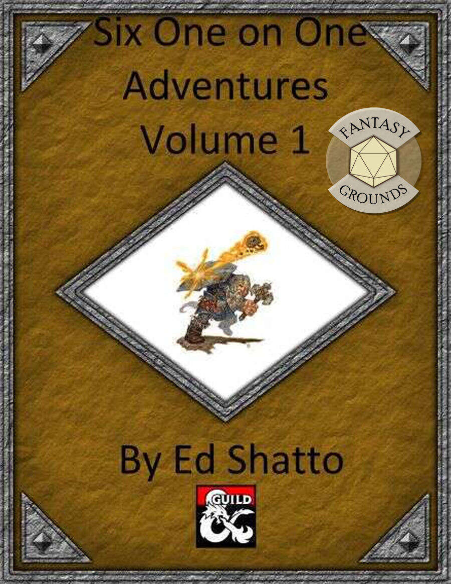 Six One on One Adventures Vol. 1 (Fantasy Grounds) - Dungeon Masters ...