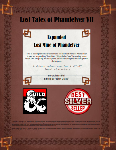 Lost Tales of Phandelver VII - Expanded Lost Mine of Phandelver ...
