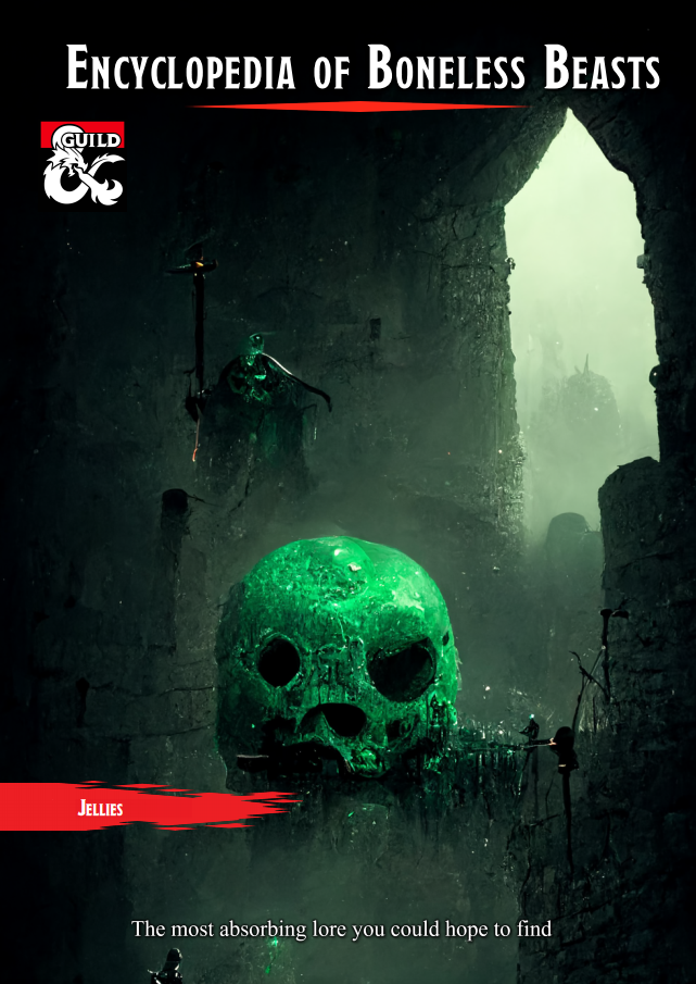 Encyclopedia of Boneless Beasts: Jellies - Dungeon Masters Guild ...