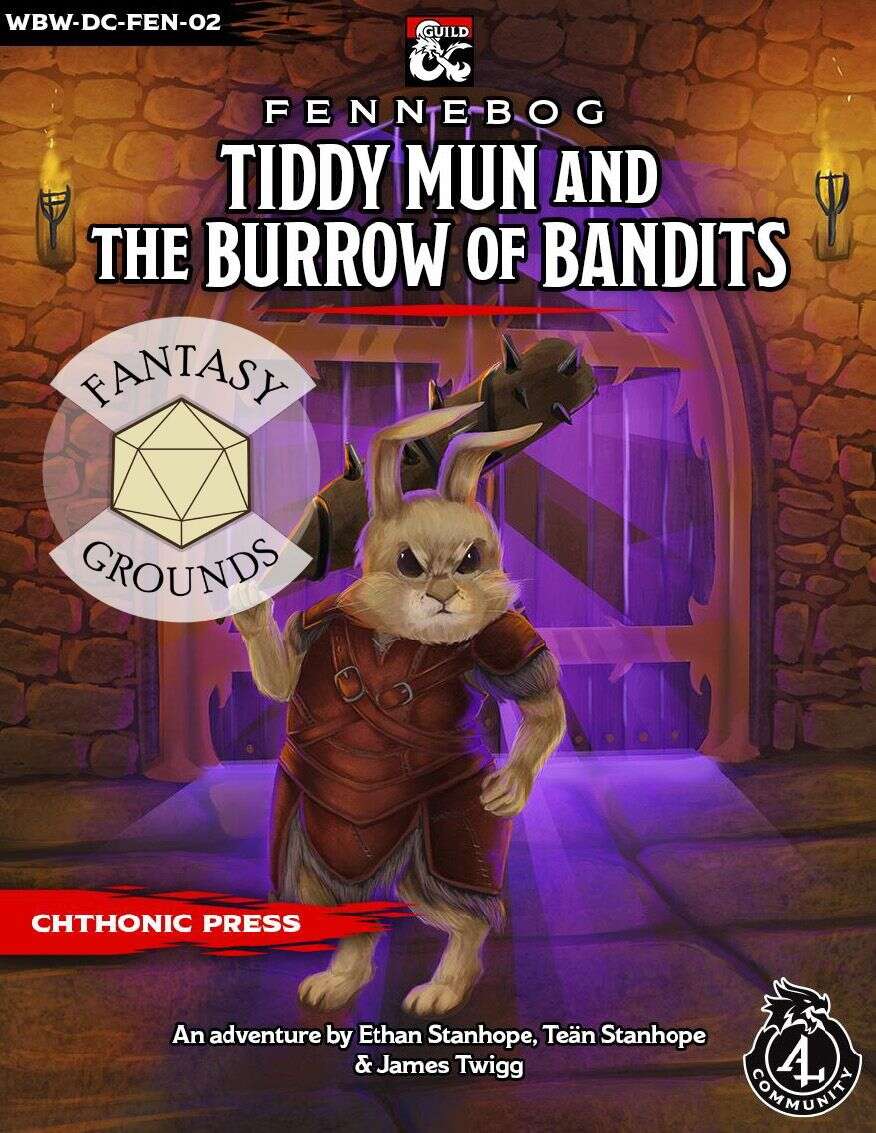 WBW-DC-FEN-02 Tiddy Mun and the Burrow of Bandits (Fantasy Grounds ...