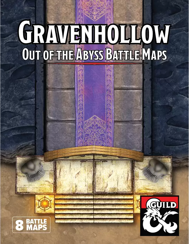 Gravenhollow Battle Maps (Out of the Abyss Chapter 11) - Dungeon Masters Guild | DriveThruRPG