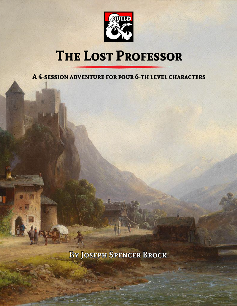 The Lost Professor - Dungeon Masters Guild | DriveThruRPG