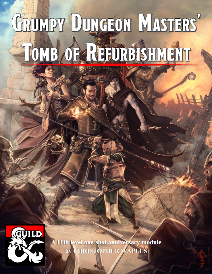 Tomb of Refurbishment - A Grumpy Dungeon Masters Anniversary Module - Dungeon Masters Guild ...
