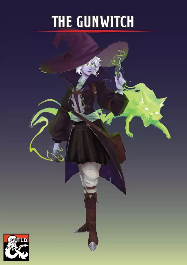 The Gunwitch - Dungeon Masters Guild | DriveThruRPG