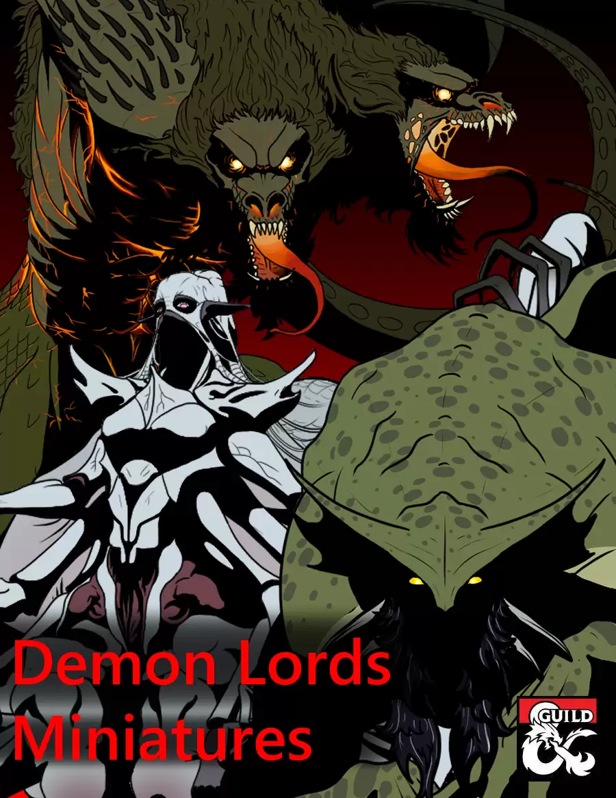 Demon Lords Miniatures - Dungeon Masters Guild | DriveThruRPG