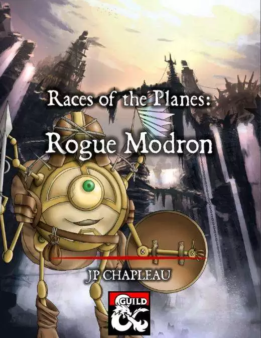 Races of the Planes: Rogue Modron - Dungeon Masters Guild | DriveThruRPG