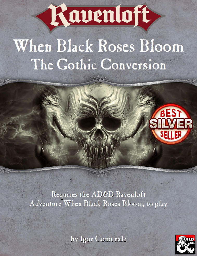 When Black Roses Bloom - The Gothic Conversion - Dungeon Masters Guild | DriveThruRPG